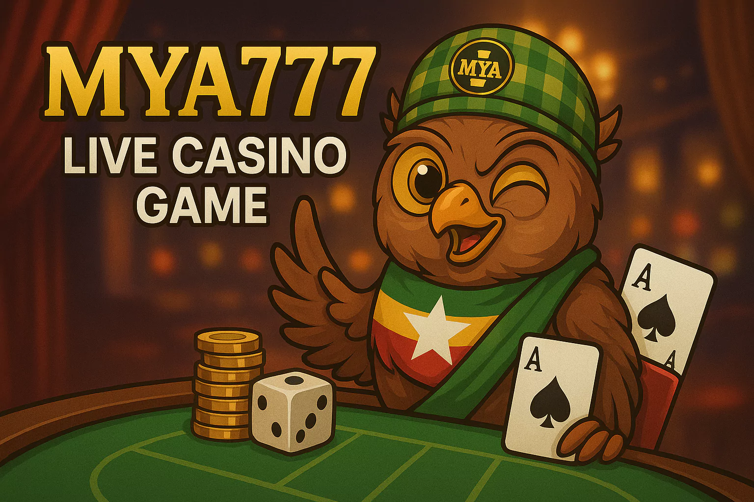 MYA777 Live ကာစီႏို - အွန်လိုင်းကာစီနိုလောင်းကစား